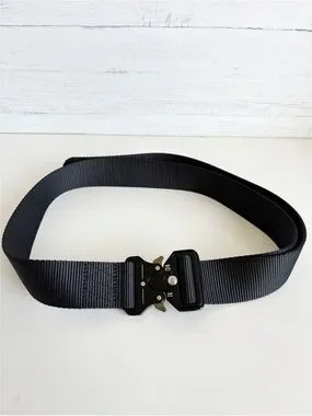Accessories | Black Tactical Nylon Webbing Adjustable Belt With Quick ...